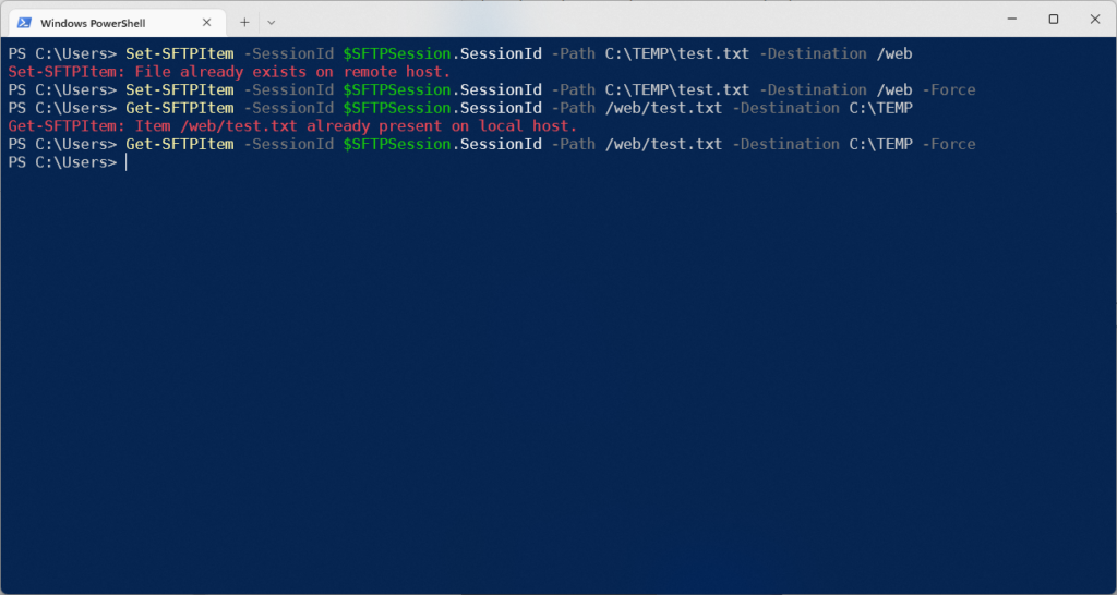 SFTP unter Powershell - IT Brothers Blog