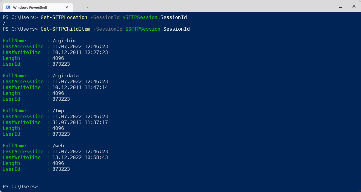 SFTP unter Powershell - Brothers Blog